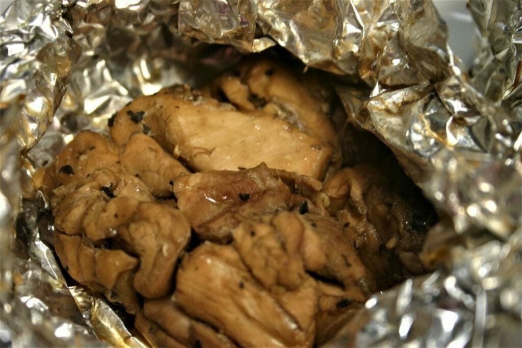 How to make Asian Chicken in Foil Triangles - 4 easy steps - Natalie's ...